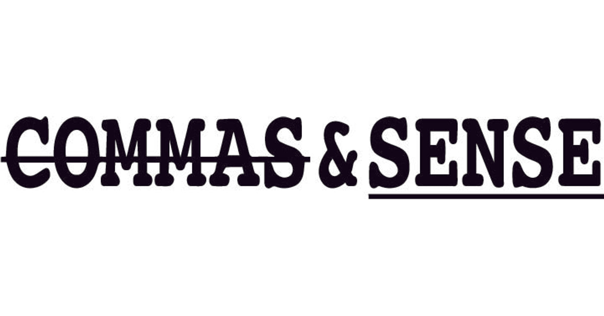 Commas & Sense Lifestyle Brand – commasandsense.com